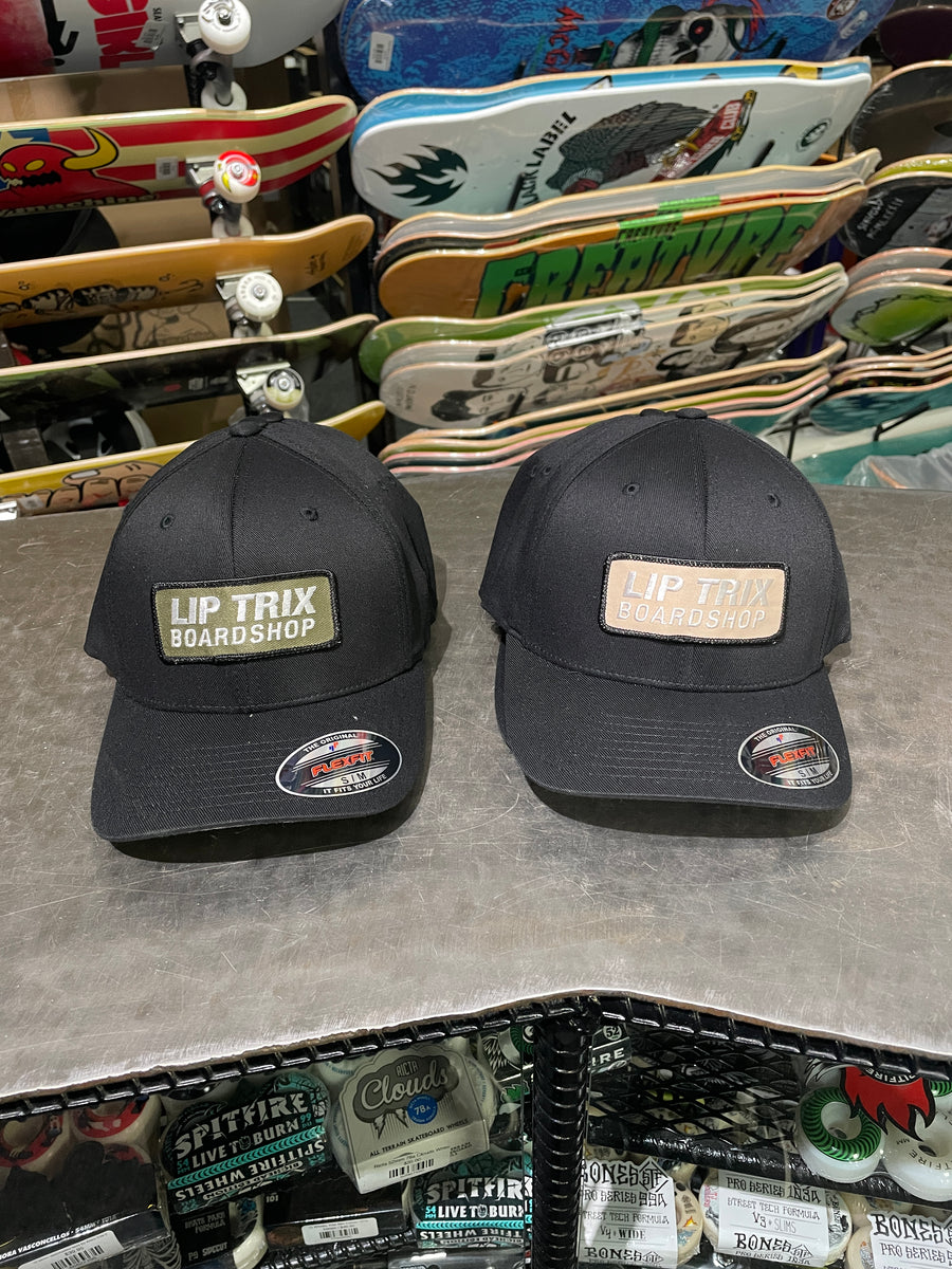 Lip Trix: Flex Fit Patch Hat – Lip Trix Boardshop
