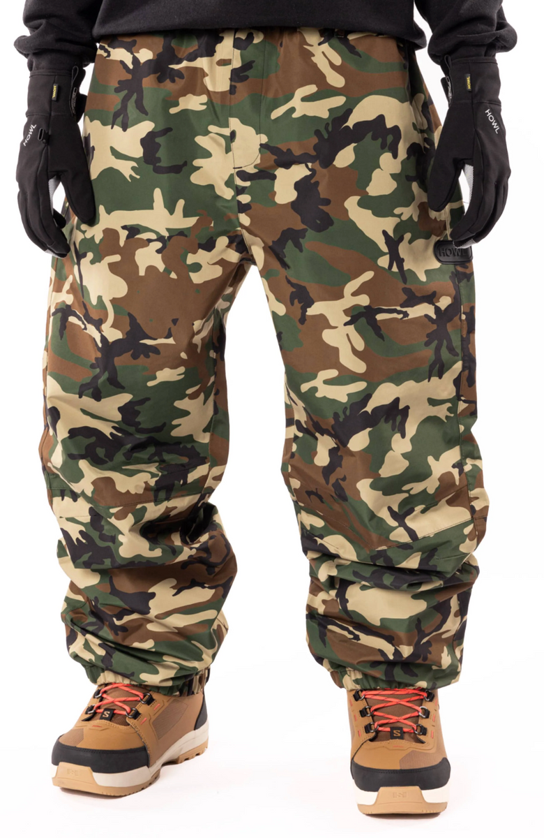 Howl: Nowhere Snow Pant - Camo – Lip Trix Boardshop
