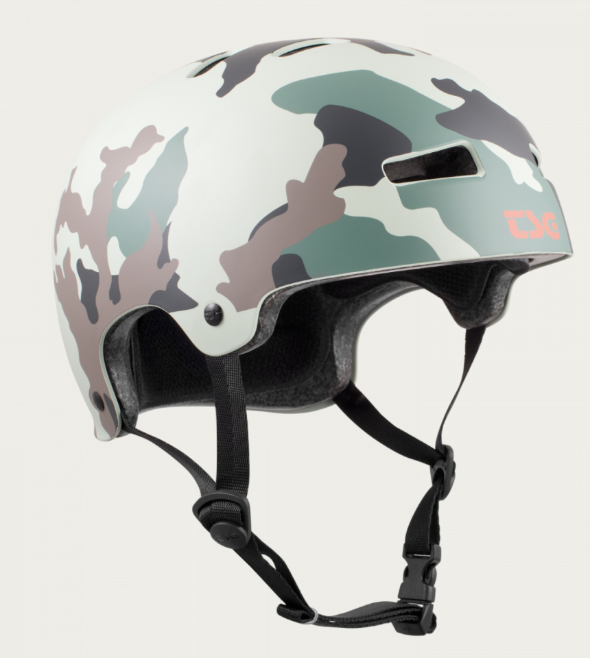 TSG Helmets: Evolution Helmet - Camo – Lip Trix Boardshop