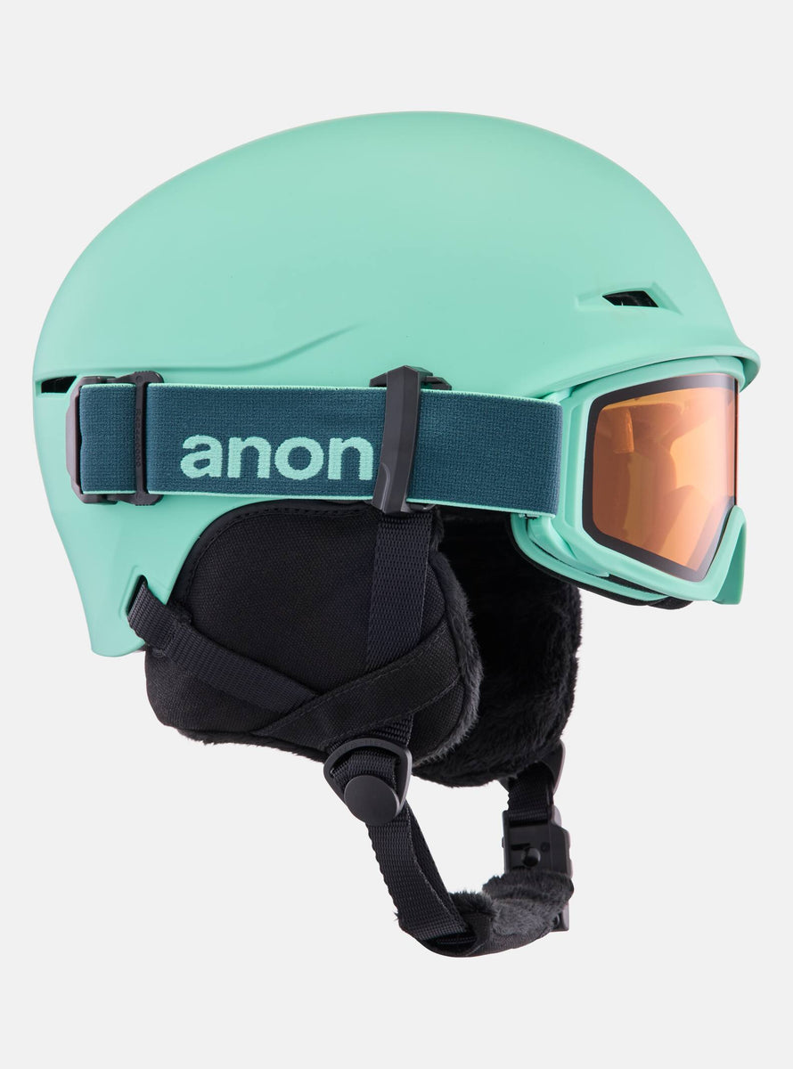 Anon Kids: Define Helmet - Powder Mint 2025 – Lip Trix Boardshop